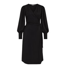 WE Fashion Kleid Damen Gr&ouml;&szlig;e 42 schwarz Winterkleid
