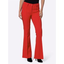 Heine Hose Damen Gr&ouml;&szlig;e 50 rot