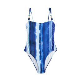 next Badeanzug Damen Gr&ouml;&szlig;e M blau / marine / hellblau