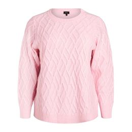 ZIZZI Sweatshirt 'MCABLE' female Pink size XXXL