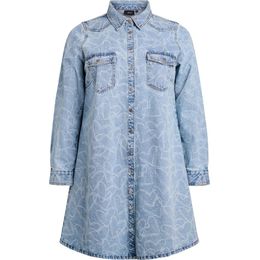 ZIZZI Dress 'JVera' female Blue size XXL