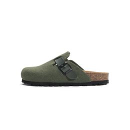 Bayton Slipper 'Mook' Damen Gr&ouml;&szlig;e 42 khaki
