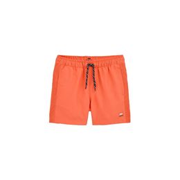 WE Fashion Badehose Jungen Gr&ouml;&szlig;e 110/116 neonorange / schwarz
