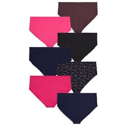 Devoted By Zizzi Panty 'Week' female Brown, Pink, Black size 42