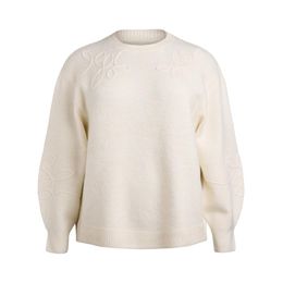 ZIZZI Sweater 'MALVA' female White size XXXL