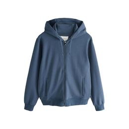 next Zip-Up Hoodie male Blue size XXL