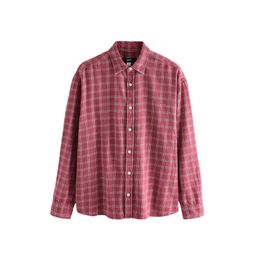 next Button Up Shirt male Red size 4XL