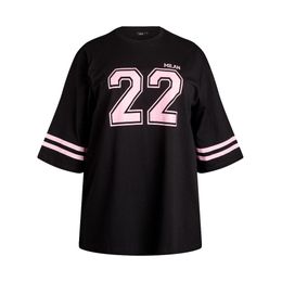 ZIZZI T-shirt 'ENILLA' Damen Gr&ouml;&szlig;e 11XL/12XL rosa / schwarz