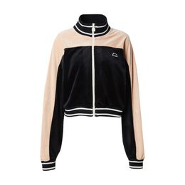 Ellesse Sweatjacke 'Bloom' Damen Gr&ouml;&szlig;e M beige / schwarz / wei&szlig;