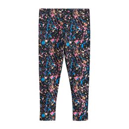 next Leggings M&auml;dchen Gr&ouml;&szlig;e 98 hellblau / koralle / pink / schwarz