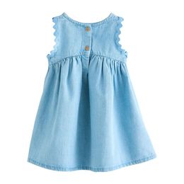 next Kleid M&auml;dchen Gr&ouml;&szlig;e 98 blue denim