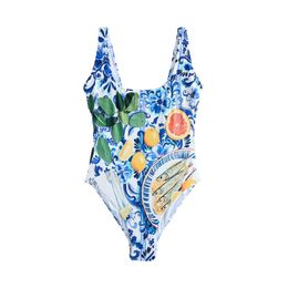 next Swimsuit female Blue size 10