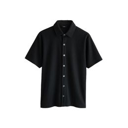 next Button Up Shirt male Black size XXL