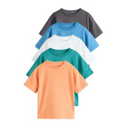 next T-Shirt Jungen Gr&ouml;&szlig;e 80 azur / dunkelgrau / petrol / apricot / wei&szlig;
