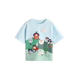 next Shirt boy Blue, Green size 1.5-2 yrs