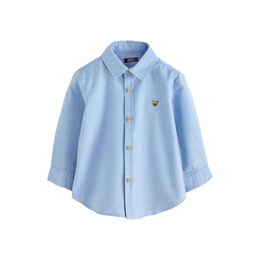 next Hemd 'Oxford' Jungen Gr&ouml;&szlig;e 80 blau / braun