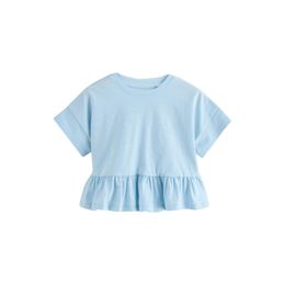 next Shirt girl Blue size 9-12 mths