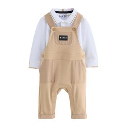 Baker By Ted Baker Set boy Beige, White size 6-9 mths
