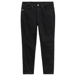 sheego Jeans female Black size 48