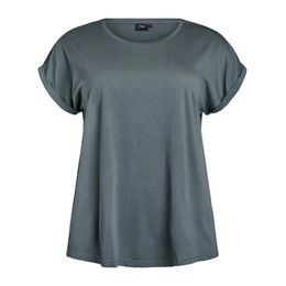 ZIZZI T-Shirt 'Mkatja' Damen Gr&ouml;&szlig;e 5XL/6XL tanne