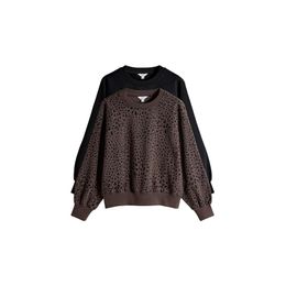 The Set Sweatshirt female Brown, Black size S