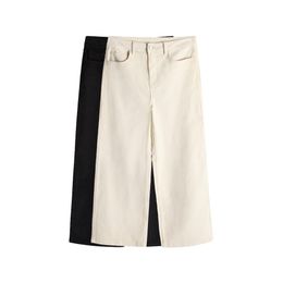 The Set Pants female Beige, Black size 10