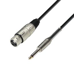 ah Cables 3 STAR MFP 0100 - Mikrofonkabel - Adam Hall XLR Female x Klinke TS - 1 m