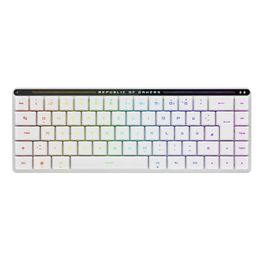 ASUS ROG Falchion RX Low Profile kabellose Gaming-Tastatur, wei&szlig;