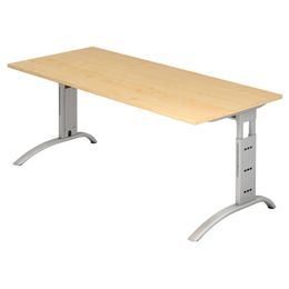 Hammerbacher h&ouml;henverstellbarer Schreibtisch VFS19/3/S ahorn