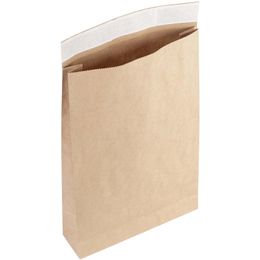 flexiPAK classic Fixverschluss Faltentaschen braun