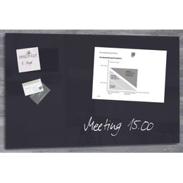Sigel Glas-Magnettafel artverum&reg; 100,0 x 65,0 cm schwarz