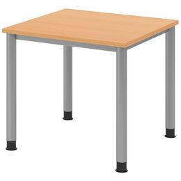 Hammerbacher h&ouml;henverstellbarer Schreibtisch VHS08/6/S buche