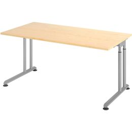 Hammerbacher h&ouml;henverstellbarer Schreibtisch VZS16/3/S ahorn