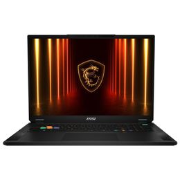 MSI Stealth 18 HX AI A2XWIG-042 Intel&reg; Core&trade; Ultra 9 Gaming Notebook 45,8 cm (18 Zoll)