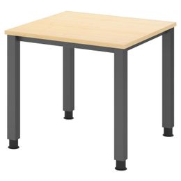 Hammerbacher h&ouml;henverstellbarer Schreibtisch VQS08/3/G ahorn