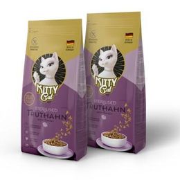KittyCat Trockenfutter Katze, Adult, Truthahn Sterilised 2x3 kg