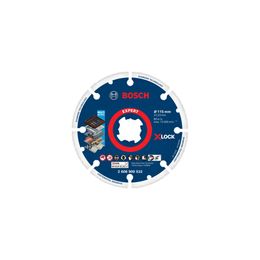 Bosch EXPERT Diamond Metal Wheel X-LOCK Trennscheibe 115 x 22,23mm f&uuml;r Winkelschleifer mit X-LOCK und mit Spannmutter (2608900532)