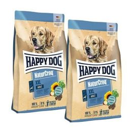 Happy Dog NaturCroq Trockenfutter Hund Adult, XXL 2x15 kg