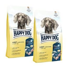 Happy Dog fit & vital Trockenfutter Hund Adult, Light Calorie Control 2x12 kg