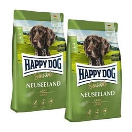 Happy Dog Sensible Trockenfutter Hund Adult, Neuseeland, Lamm 2x12,5 kg