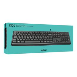 Logitech Tastatur USB K120 sw (52-990-010)