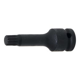 BGS-technic BGS Kraft-Bit-Einsatz 5482-M12, Antrieb Innenvierkant 12,5 mm (1/2"), Innenvielzahn (f&uuml;r XZN) M12 ; BGS technic)