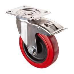 BS Rollen Edelstahl Transportrolle (H120.B21.125))
