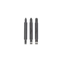 Bosch Doppelklingenbit-Set 3-teilig S0,6x4,5 PH1 S0,8x5,5 PH2 S1,2x6,5 PH3,60mm (2607001746)