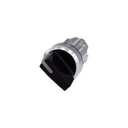 Siemens Indus.Sector Knebelschalter beleuchtbar 22mm, rund, Metall 3SU1052-2BF10-0AA0 (3SU10522BF100AA0)