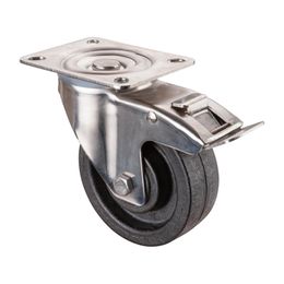 BS Rollen Edelstahl Transportrolle (H120.B22.102))