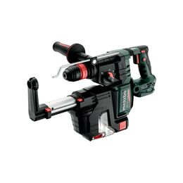 Metabo Akku-Kombihammer KH 18 LTX 28 BL Q Set ISA mit integrierter Staubabsaugung und Metabo-Quick-Wechselfutter ; MetaboX 185 XL (601715900)