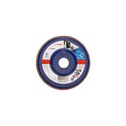Bosch F&auml;cherschleifscheibe X571 Best for Metal gerade 125 mm 80 Kunststoff (2608607340)