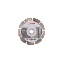 Bosch Diamanttrennscheibe Standard for Concrete, 150 x 22,23 x 2 x 10 mm (2608602198)