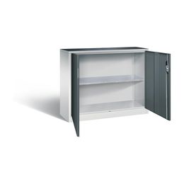 C+P Werkzeugschrank Acurado, H1000xB1200xT400mm, Front Anthrazitgrau, Korpus Lichtgrau (8830-000) ; C + P M&ouml;belsysteme (8830-000|S10263)